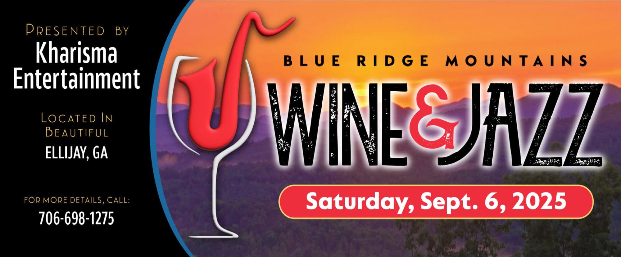 2025 Blue Ridge Mountains Wine & Jazz Festival - Gilmer County Chamber